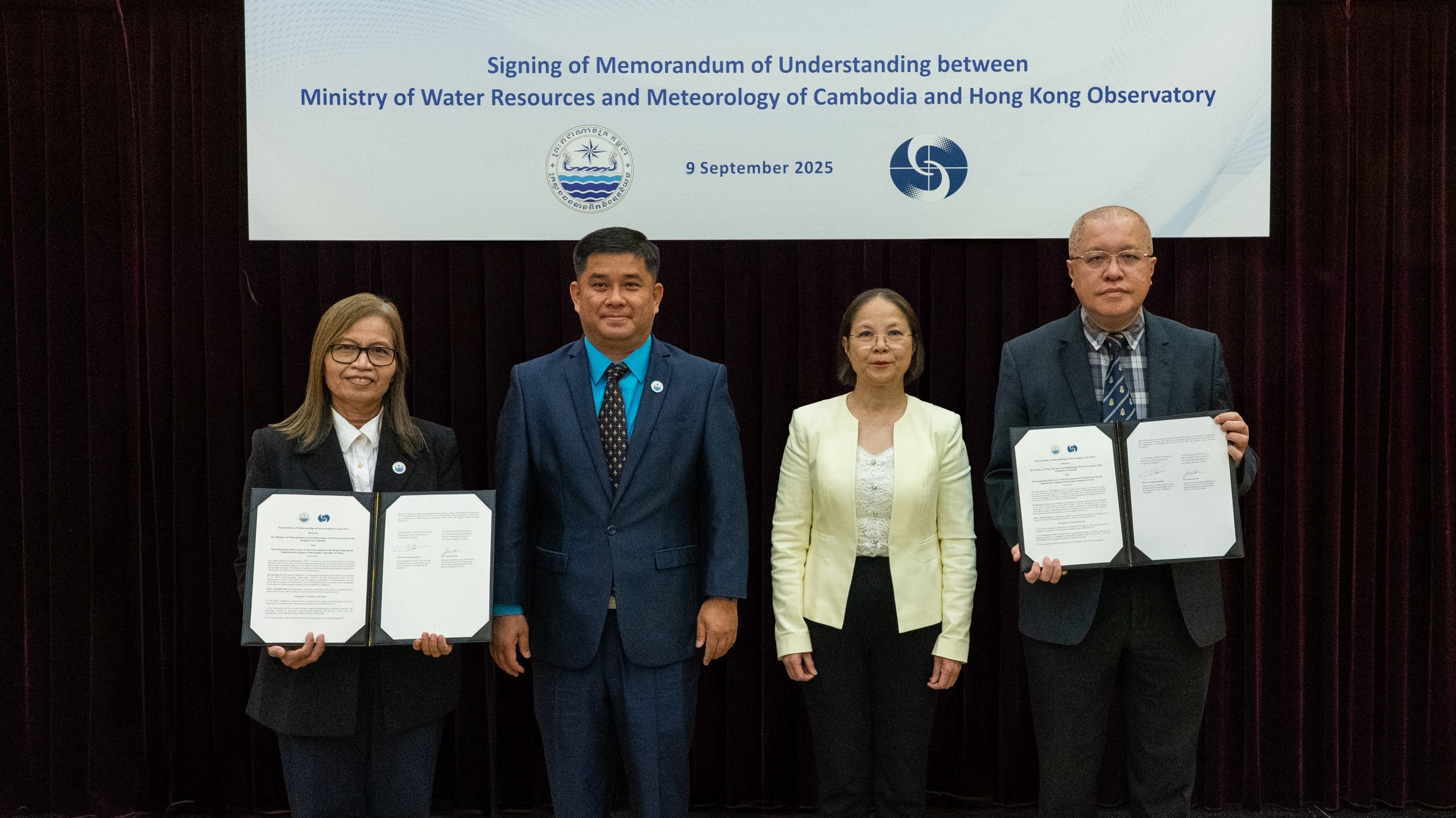 The Observatory and the Ministry of Water Resources and Meteorology of Cambodia signed an MOU to ...